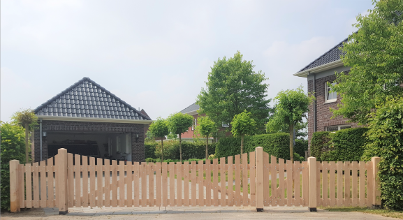 Een houten weidepoort is stoer, robuust en stijlvol - Houten hekken en ...